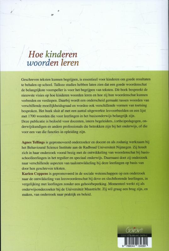 Hoe kinderen woorden leren | Tweedehands | Boekenbalie