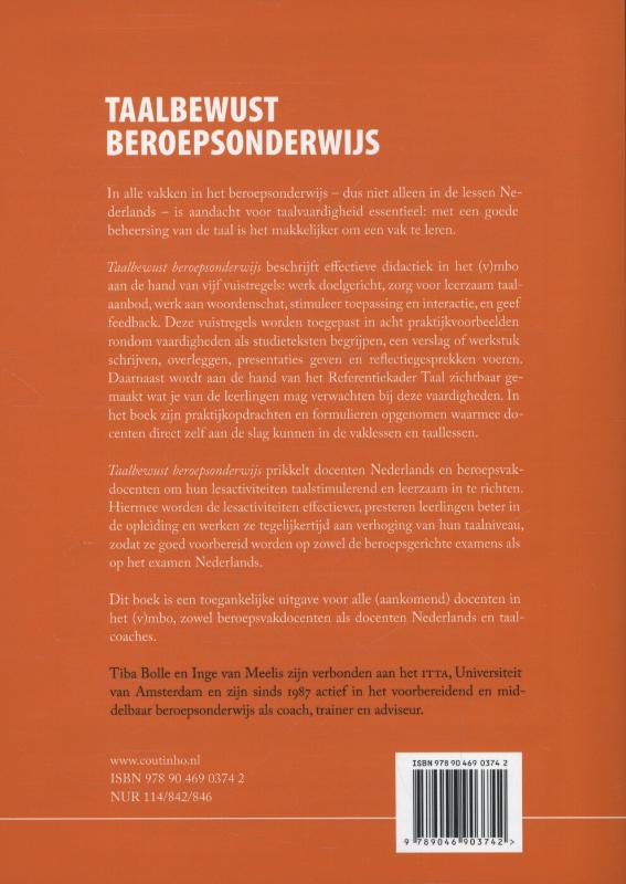 Taalbewust beroepsonderwijs | Tweedehands | Boekenbalie