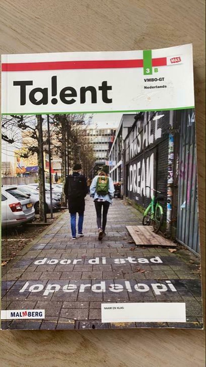 Talent. Nederlands. VMBO-GT. 3B. Max | Tweedehands | Boekenbalie