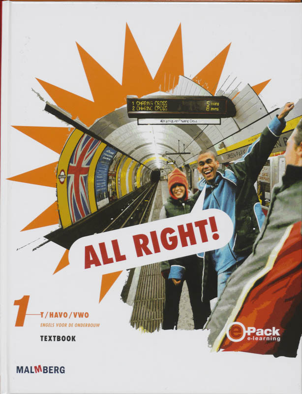 All right! 1 t/havo/vwo textbook | Tweedehands | Boekenbalie