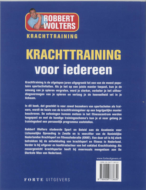 Krachttraining Voor Iedereen | Tweedehands | Boekenbalie