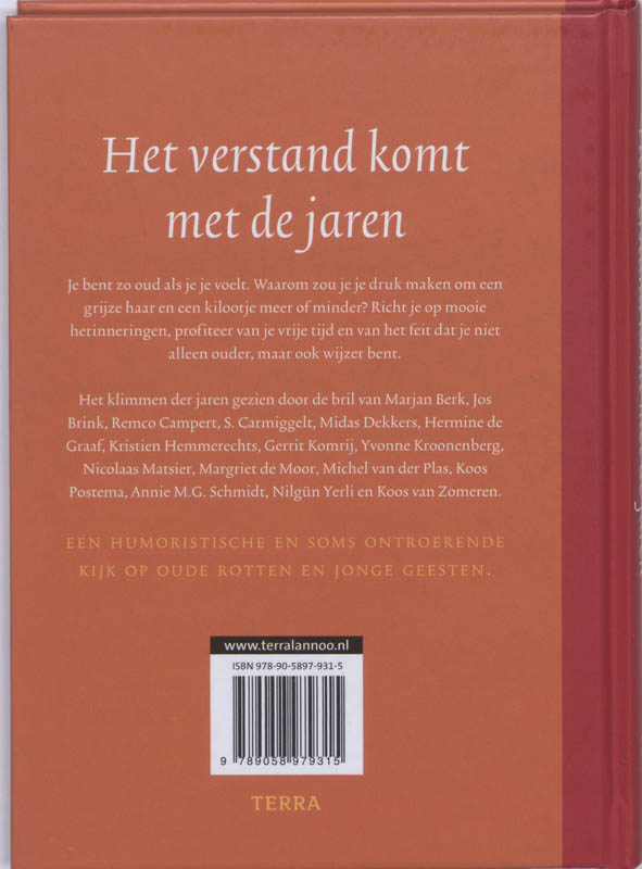 Het Verstand Komt Met De Jaren | Tweedehands | Boekenbalie