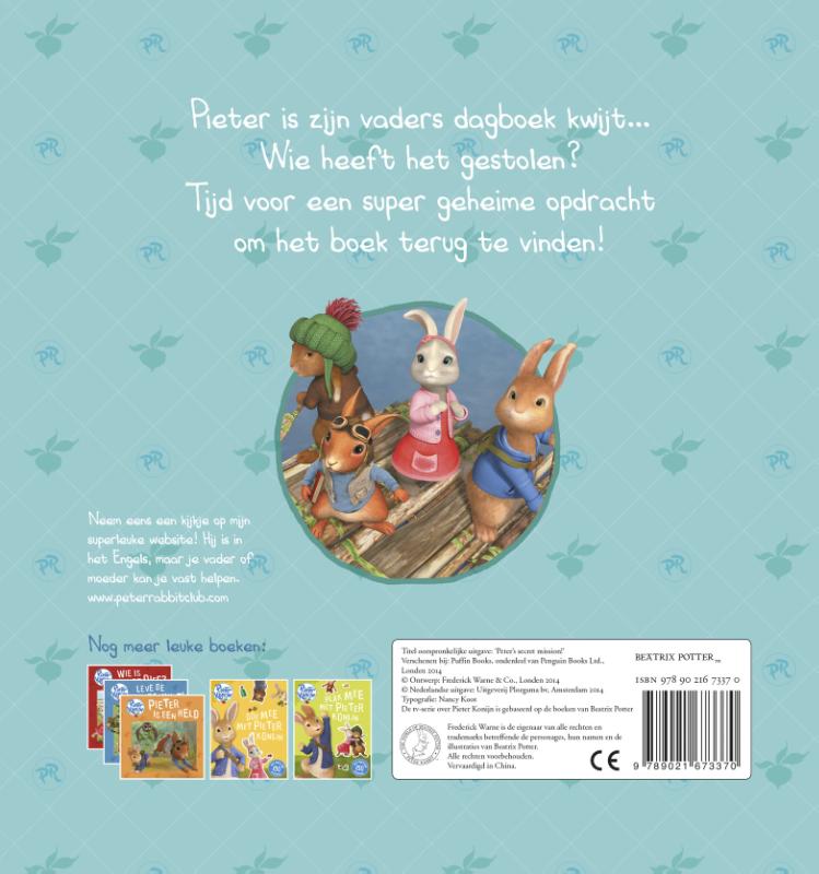 Pieter Konijn - De geheime opdracht | Tweedehands | BoekenBalie