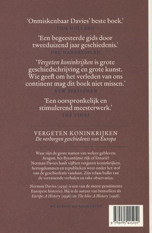 Vergeten Koninkrijken. Een Verborgen Geschiedenis Van Europa ...