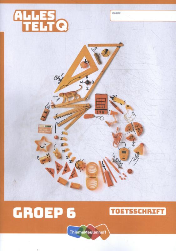 Rekenen - Alles telt Q groep 6 Toetsschrift | Tweedehands | Boekenbalie