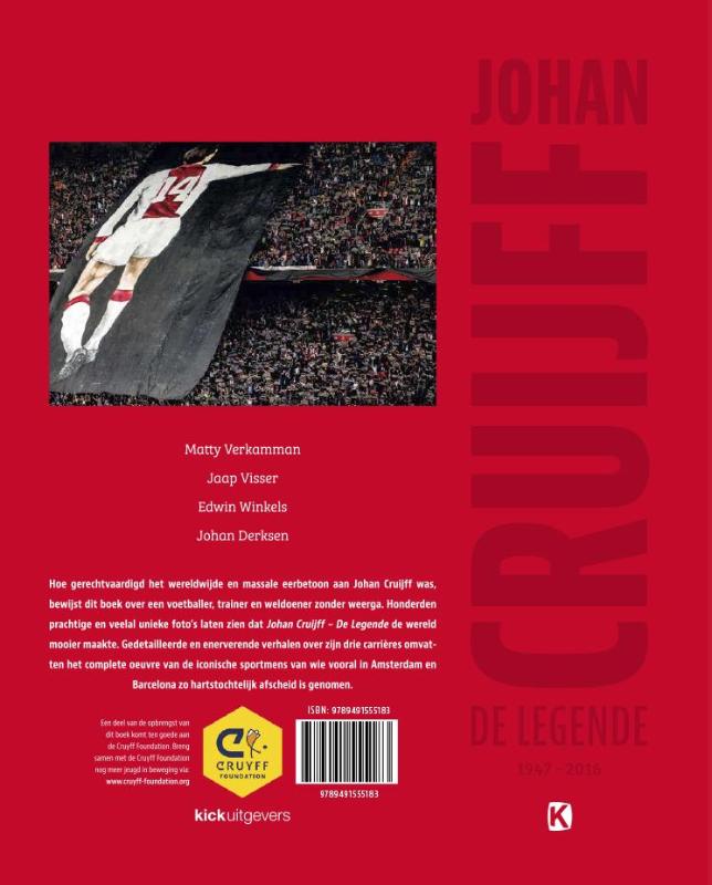 Johan Cruijff: de legende | Tweedehands | Boekenbalie