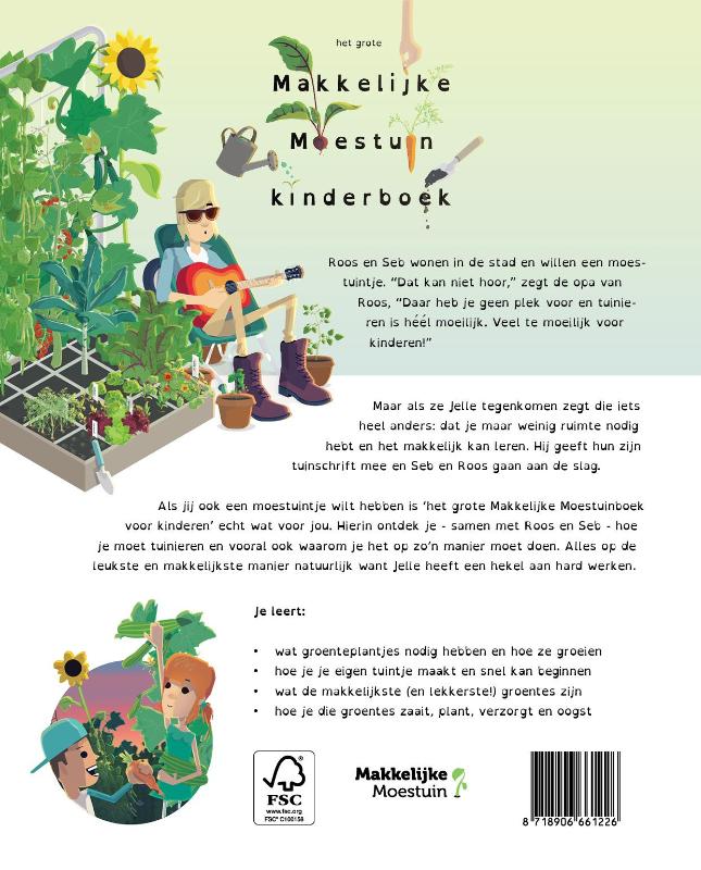 Het grote makkelijke moestuin kinderboek | Tweedehands | Boekenbalie